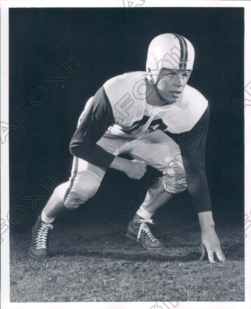 1957 Colgate University Football Player End Alfred Jamison Press Photo ...