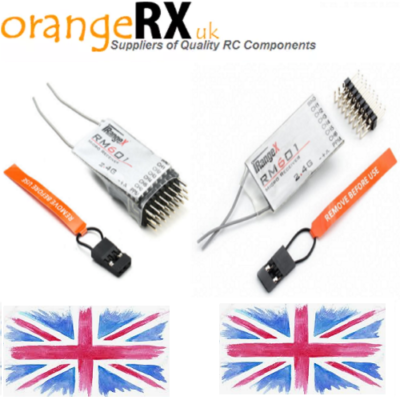 DSMX DSM2 6CH PPM Spektrum Compatible Receiver 2.4Ghz iRangeX RM601 ...