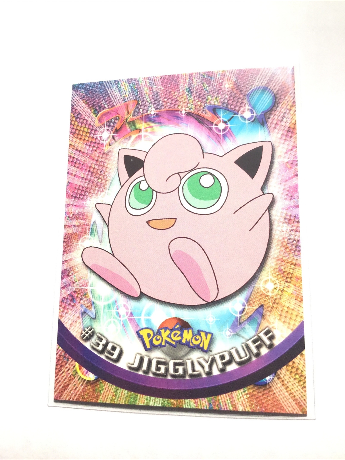 JIGGLYPUFF - # 39 - TOPPS SERIES 1 - BLUE LOGO - Pokemon Card - NM | eBay