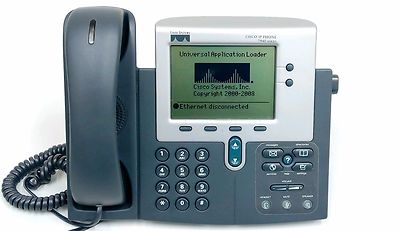 Cisco 7940 Series CP-7940G VoIP PoE Business Phone w/ Handset SIP ...