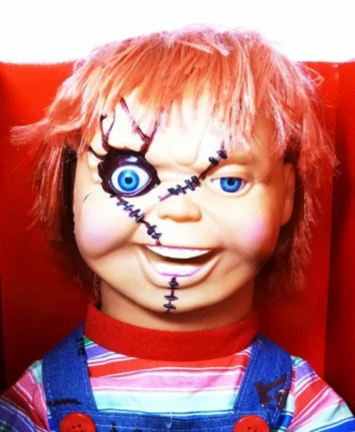 SPENCERS Talking Animated Chucky Doll Child's Play Talking & Moving ...