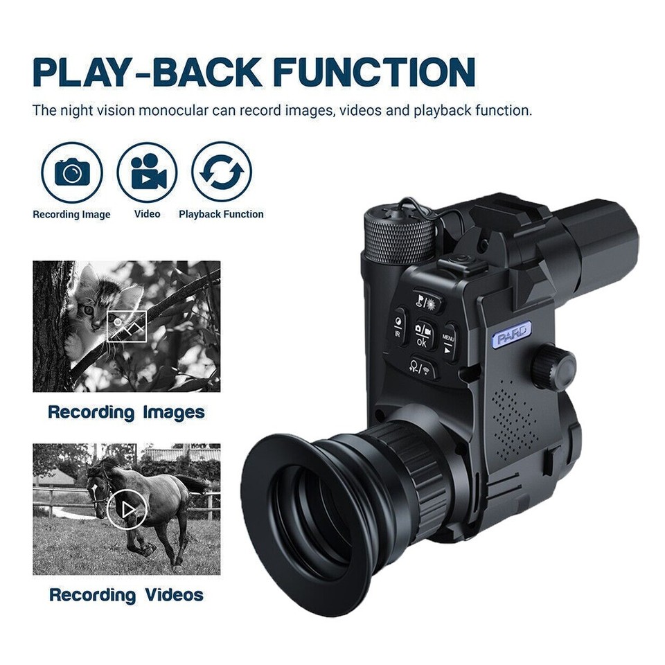PARD NV007SP Resolution 2560*1440px Night Vision Scope Rangefinder 850nm/940nm | eBay