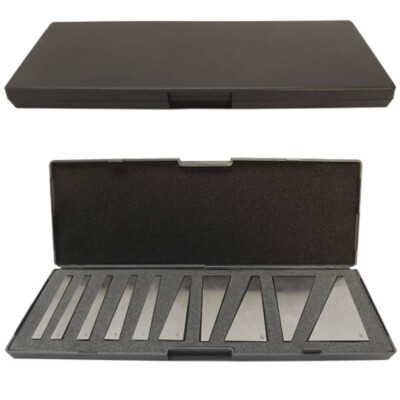 10 Pcs Precision Angle Block Set 1 To 5 Degree & 5 To 30 Degree Gauge ...