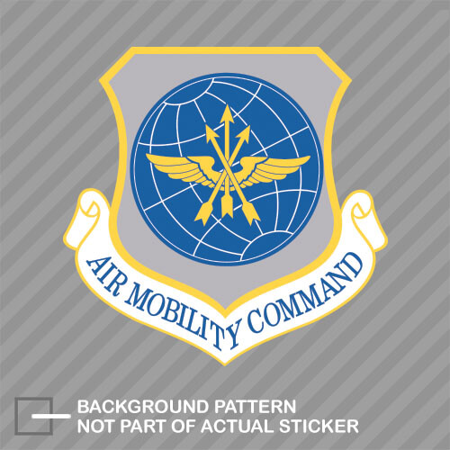 AMC Air Mobility Command Shield Sticker Decal Vinyl majcom | eBay