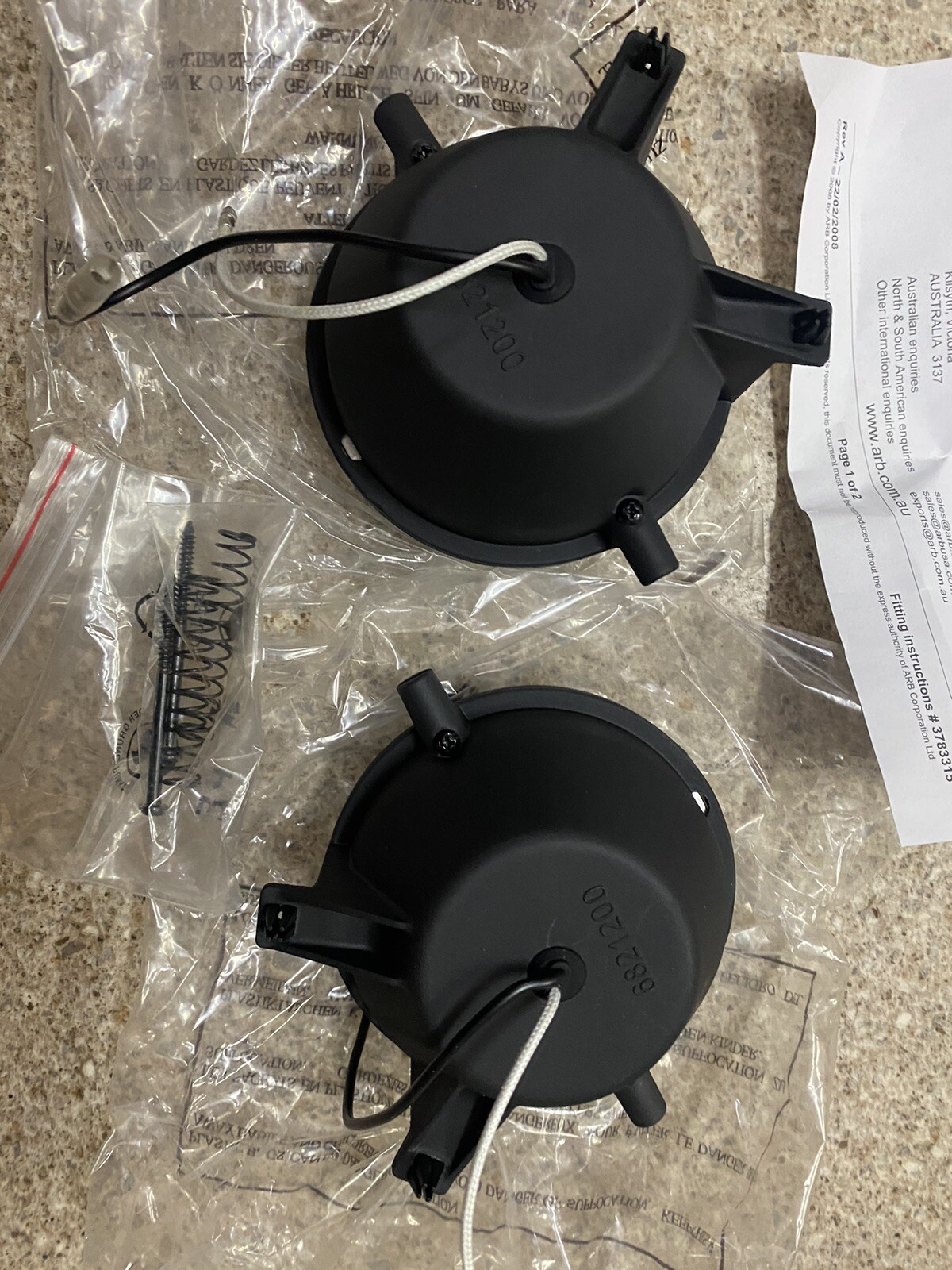 ARB Fog Light 55w Single 6821201 Sahara Bar for sale online | eBay