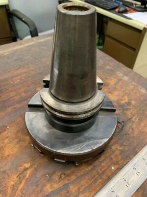 CAT 50 Adaptor & 6" Kennametal Cutter H-096 | eBay