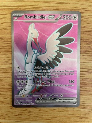 Bombirdier EX 234/182 Full Art Ultra Rare Paradox Rift Pokemon TCG | eBay