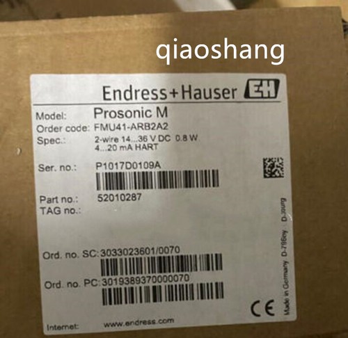 FMU41-ARB2A2 E+H Ultrasonic Level Meter Brand New Fast Shipping By ...