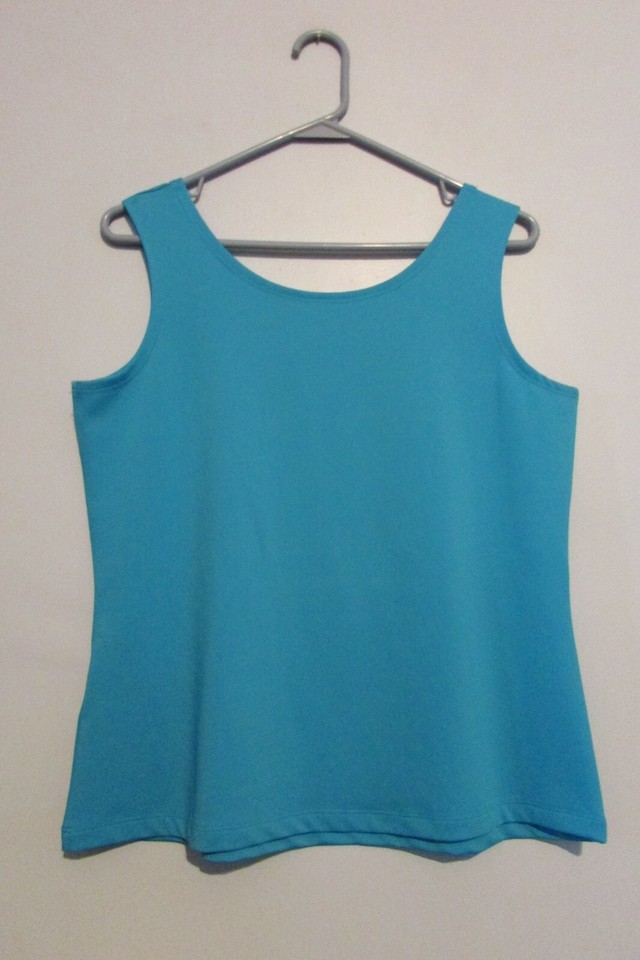 Dialogue Womens Bright Blue Tank Top Size Small EUC!!! | eBay