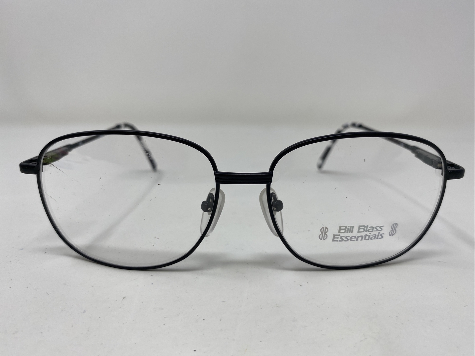 Bill Blass Eyeglasses Frame BBE-2-3 58-16-145 Black Full Rim Metal SU49 ...