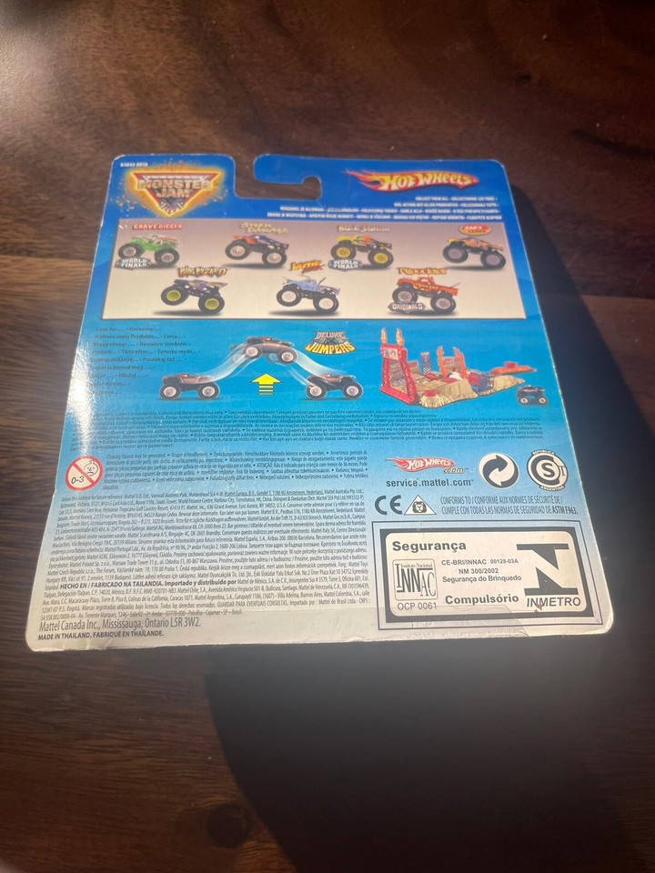 2010 HOT Wheels FLAG Series ** Pillage Idiot ** MONSTER JAM Rare VHTF ...
