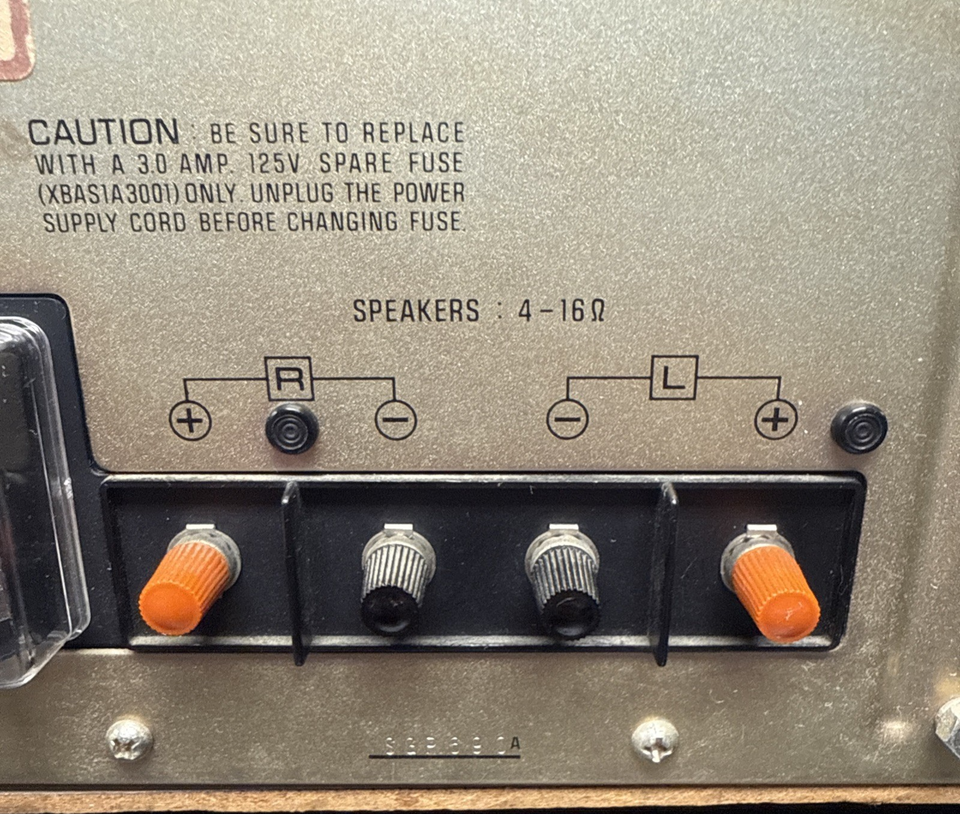 Vintage Technics Panasonic FM/AM Stereo Receiver AC 60Hz 120V 80W Used ...