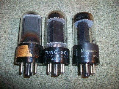 Vintage Lot of 3 6W6 Vacuum Tubes All Tested Good to Strong | eBay