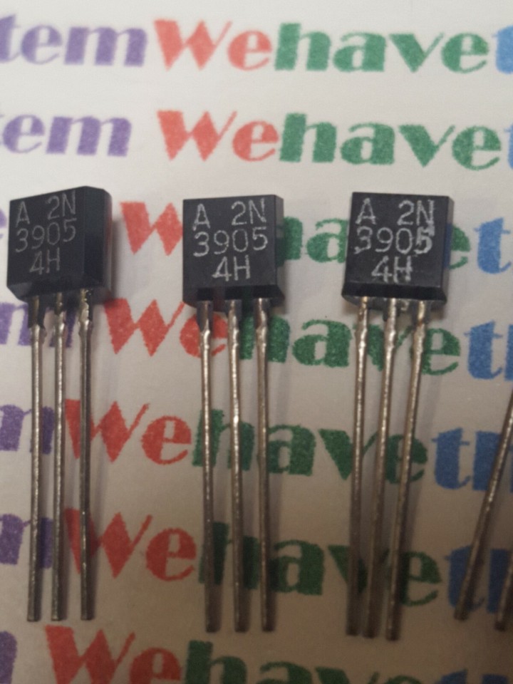 2N3905 / TRANSISTOR / 4 PIECES (qzty) | eBay