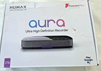 Humax Aura 2TB 4K Freeview Play TV Recorder - Black (FVP4KGTRGB2TB ...