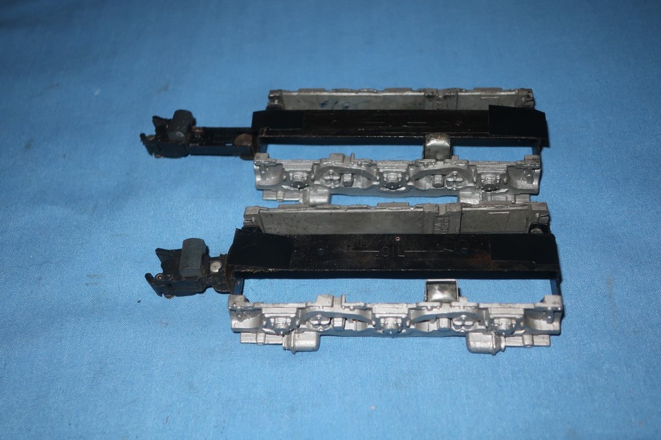 American Flyer Diesel Alco Front & Rear Side Frames w/Knuckle Couplers ...