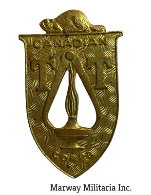 WW2 Canadian Technical Training Corps Cap Badge | eBay