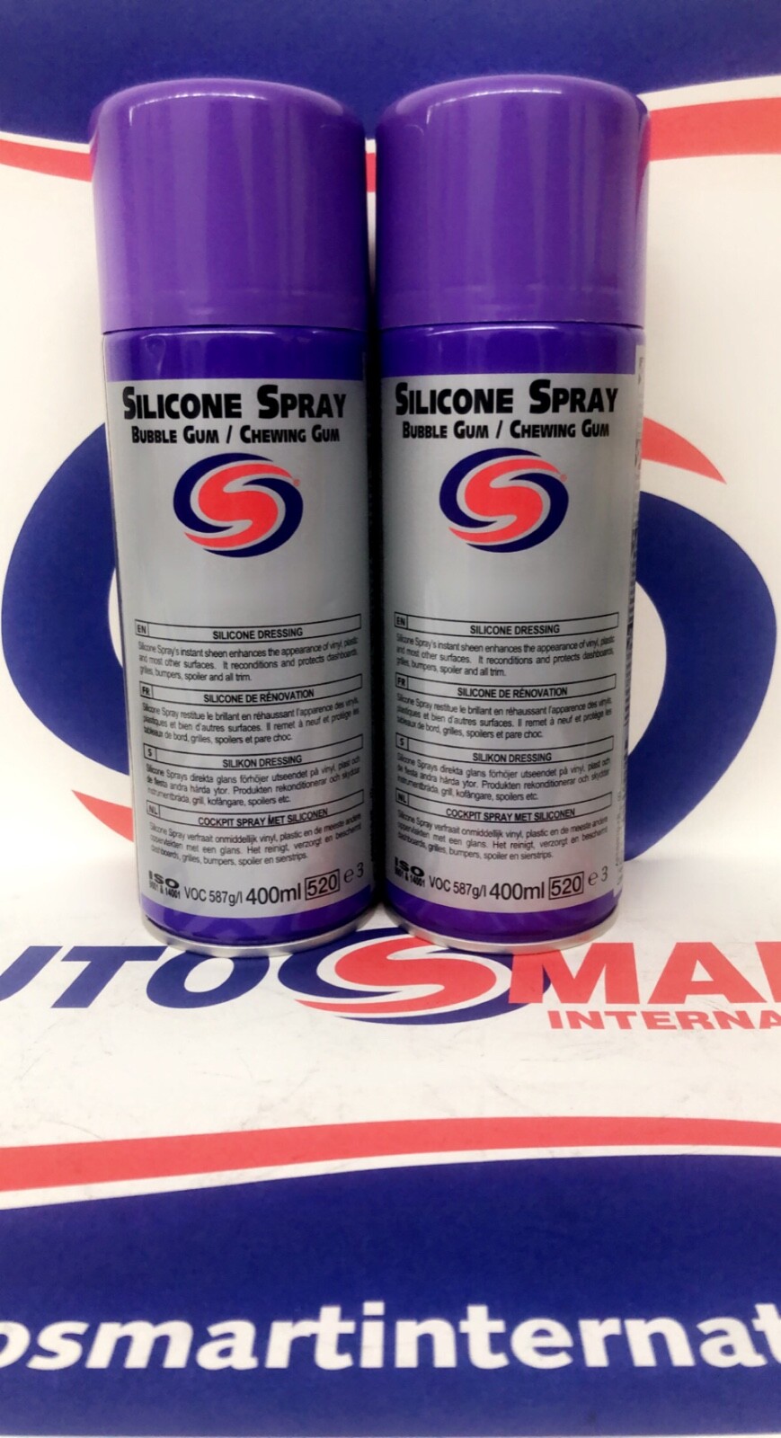 2 X Autosmart Silicone Spray Starburst Dashboard Shine Blast for sale ...