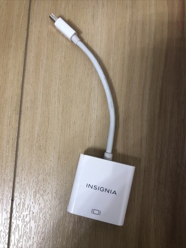 Insignia Mini DisplayPort to DVI Adapter Cable NS-PD94591-C Apple Mac ...