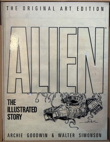 TITAN BOOKS ALIEN THE ILLUSTRATED STORY SIGNED WALT SIMONSON 2012 | eBay