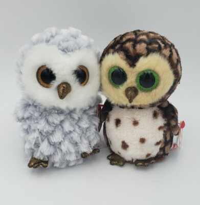 TY Beanie Boos 6" OWLETTE & SAMMY the Owl Plush Stuffed Animal Toy | eBay