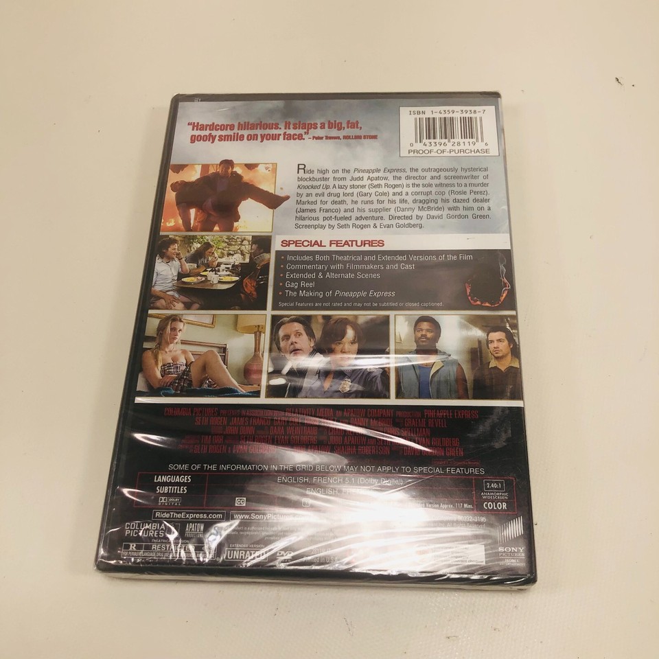 Pineapple Express (Single-Disc Unrated Edition) DVDs | eBay