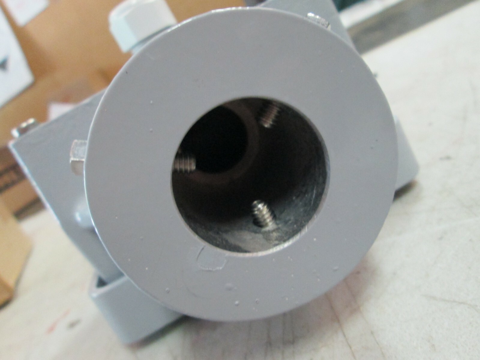 Dialight Stanchion Mount Junction Box P/N: HZX-STAN-100S For 1" Pipe ...