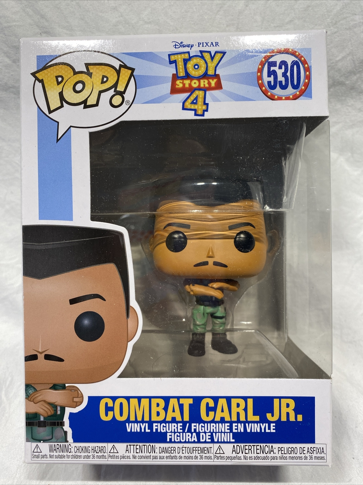Funko POP! Disney Pixar Toy Story 4 COMBAT CARL JR. #530 FREE SHIPPING ...