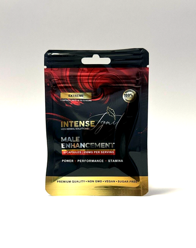 Intense'Ignite Fast Acting Male Performance Supplement-20Pills | 650mg ...