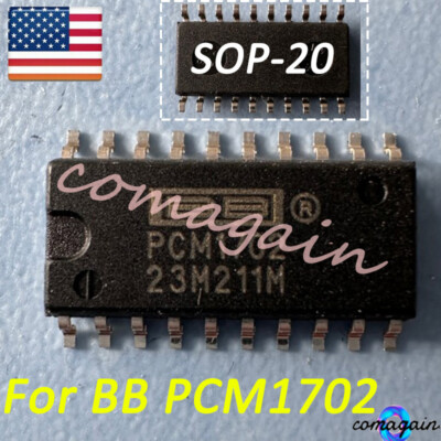 2PCS Audio Converter IC For BB PCM1702 SOP-20 20-Bit Brand New | eBay