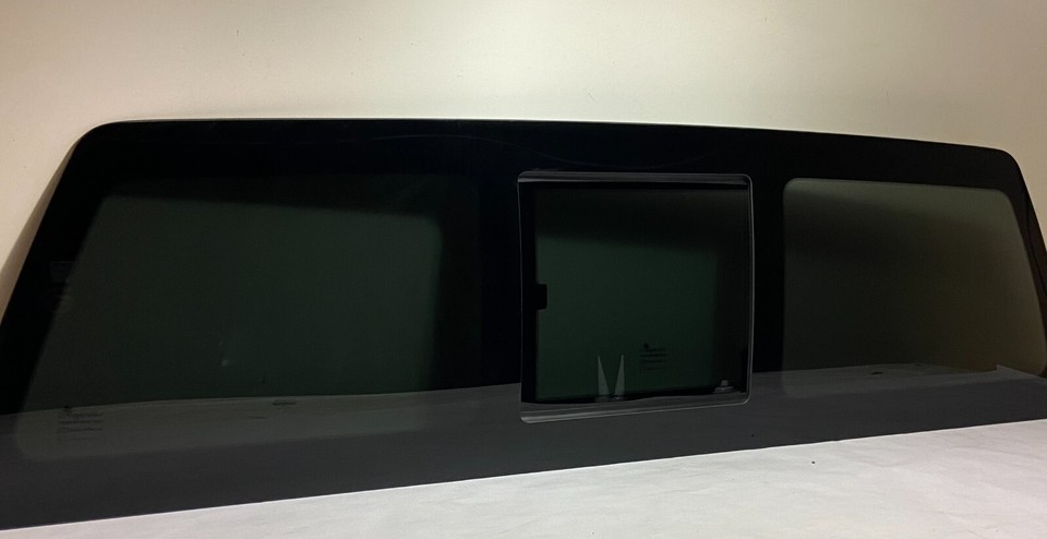 Fit 2007-2013 Chevy Silverado Rear Glass Manual Sliding Window NonHeat ...