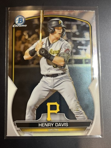 2023 Bowman Henry Davis Chrome Prospects #BCP-14 Pittsburgh Pirates | eBay