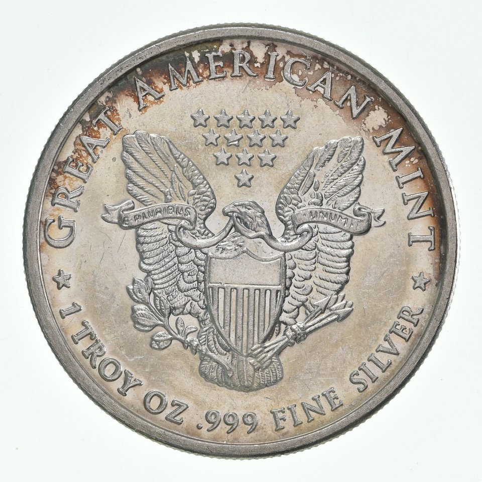 Limited SILVER 1 Troy Oz Round Mercury Dime Pattern .999 Fine Silver ...