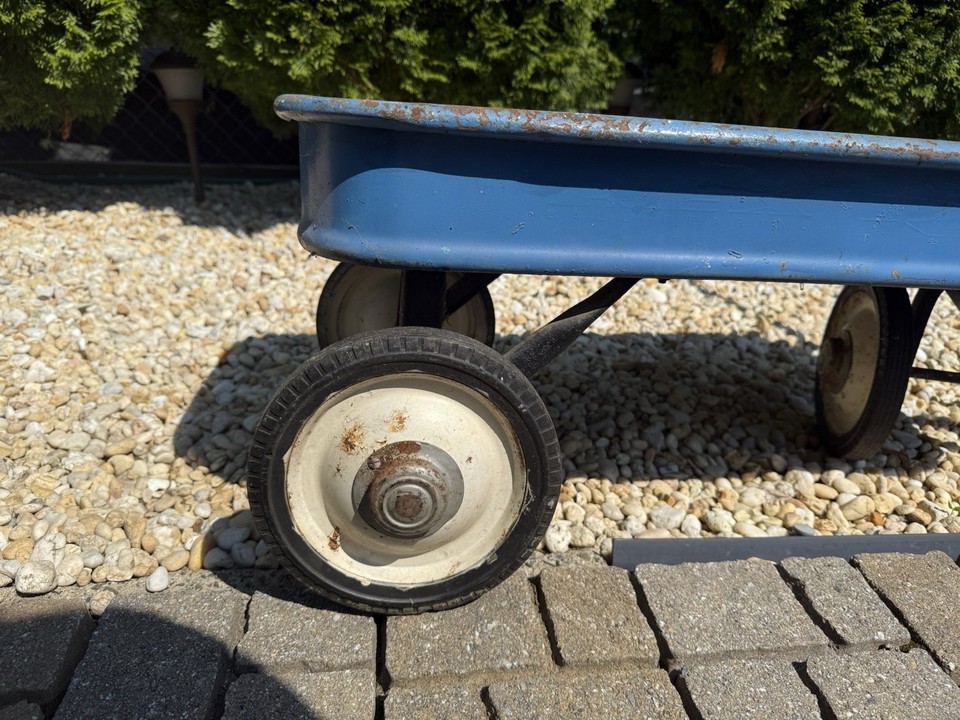 Rex Rocket Wagon - Vintage - Rare Blue Color - Barn find | eBay