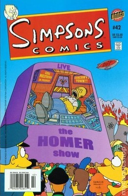 Simpsons Comics #42 FN- 5.5 1999 Stock Image Low Grade | eBay