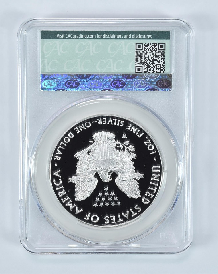 2016-W American Silver Eagle PR69 DCAM CAC CACg *1003 | eBay