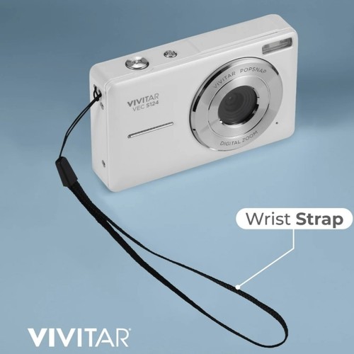 Vivitar Popsnap Digital Camera, Pink, 16x Zoom, 1080p, Micro SD, Single ...