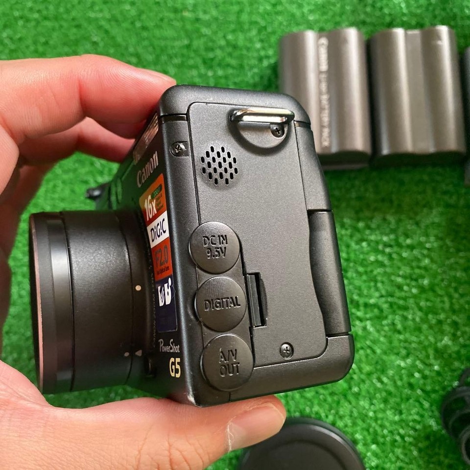 Canon PowerShot G5 Compact Digital Camera Tested Working Seller Japan ...