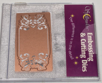 NEW Spellbinders Antique Book Plate 1 Die Wizard Embossing/Die Cutting ...