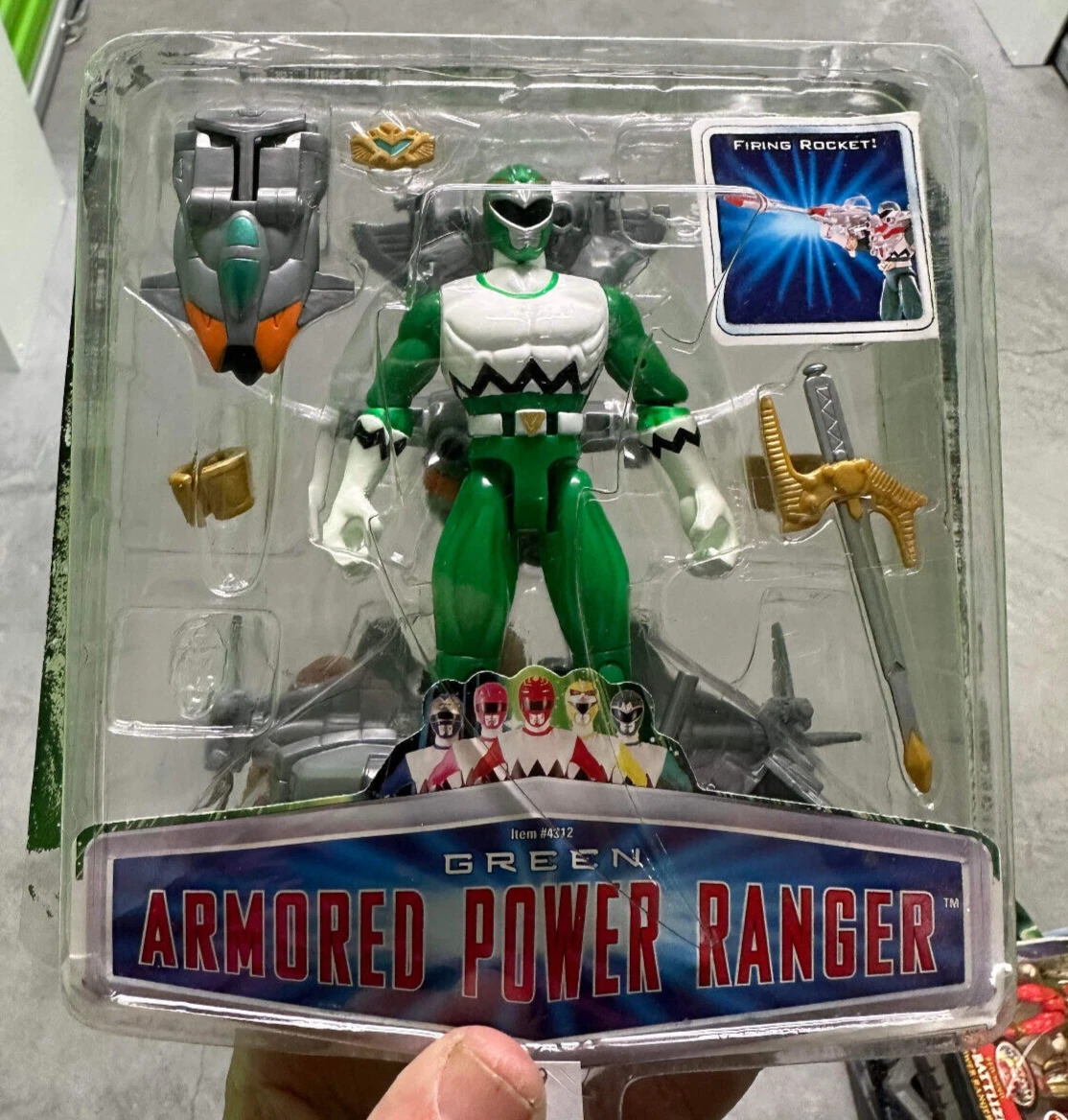 Power Rangers Armored Green Ranger
