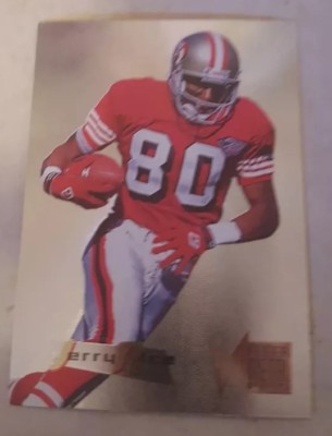 1995 Fleer Metal Silver Flasher #34 Jerry Rice San Francisco 49ers ...