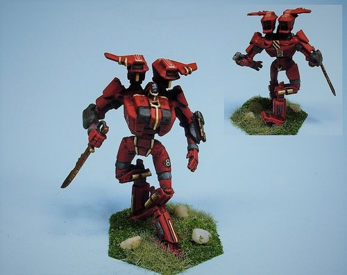 Battletech painted miniature battlemech Dola PG | eBay