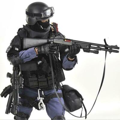 1/6 SWAT Team Assaulter Attacker Action Figure Toy DIY Model Gifts ...