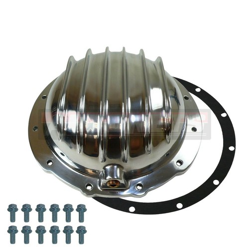 Polished Aluminum Finned Differential Cover Kit Dana Spicer 20 Rear ...