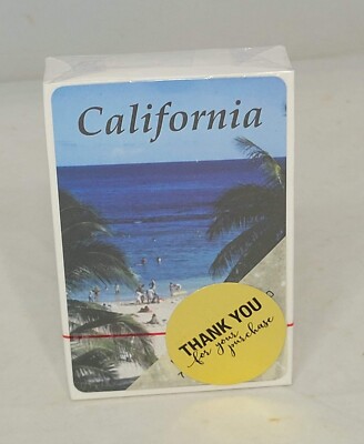 1 New Sealed Deck Of California Playing Cards | eBay