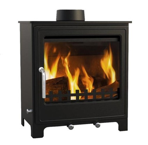 MultiFuel 5kw / 8kw Wood Burning Stove CE ECO DESIGN Log Burner - DEFRA ...