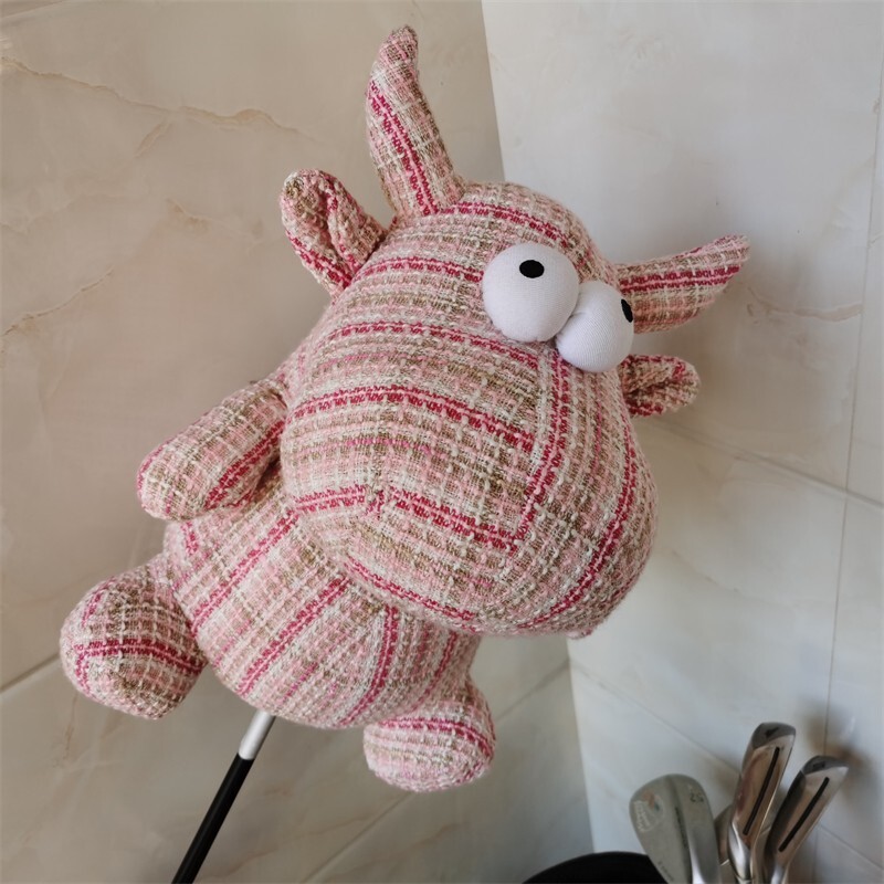 The Cow Golf Driver Head Cover Spotted Cattle 460cc Wood Plush Club ...