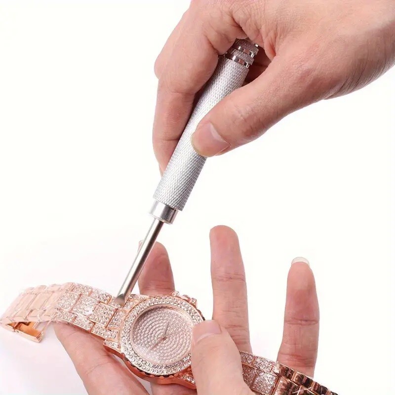 Watch Back Cover Opener Stainless Steel Metal Watch Battery Removal ...