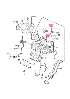 Genuine Repair Kit For Control Rod 05E198701 | eBay