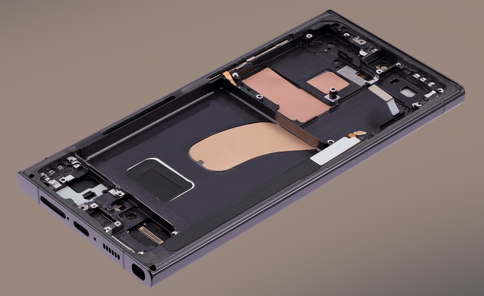 OEM Original Samsung Galaxy S23 Ultra 5G OLED Display with Frame ...